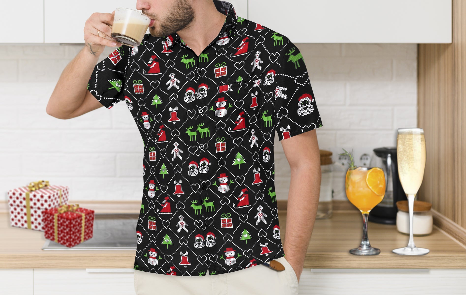 Happy Bay Hawaiian Beach Shirts, Cover ups, Dresses for Men & Women ...