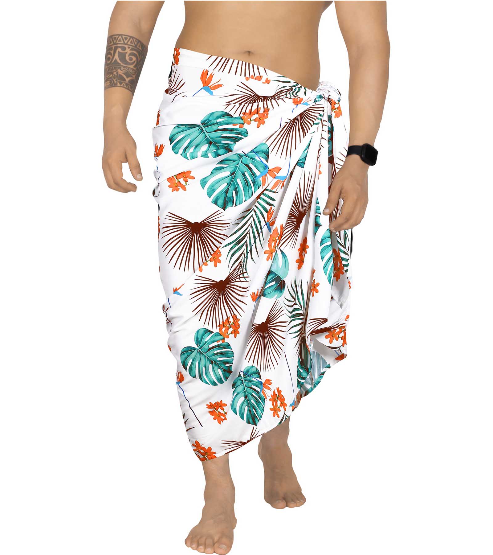 Beachwrap for Swimwear for men, hawaiian sarong – HAPPY BAY